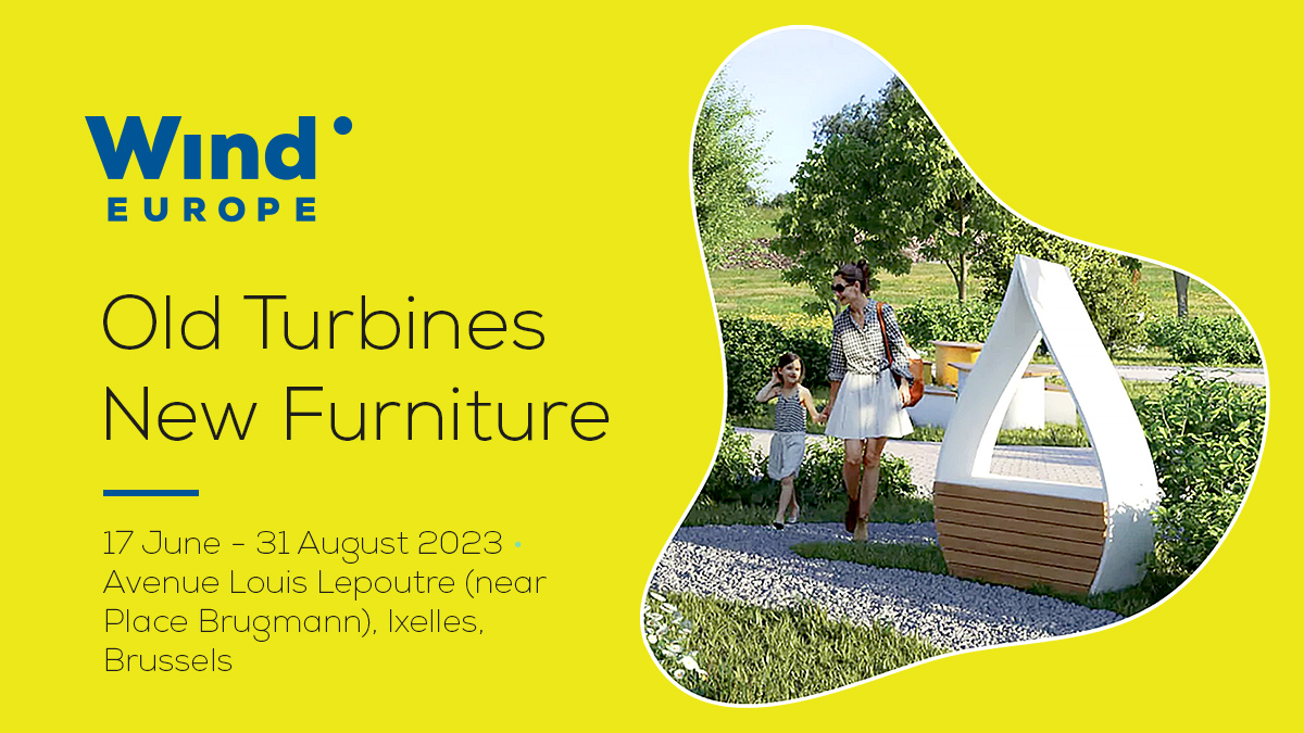 Old turbines new furniture | Global Wind Day